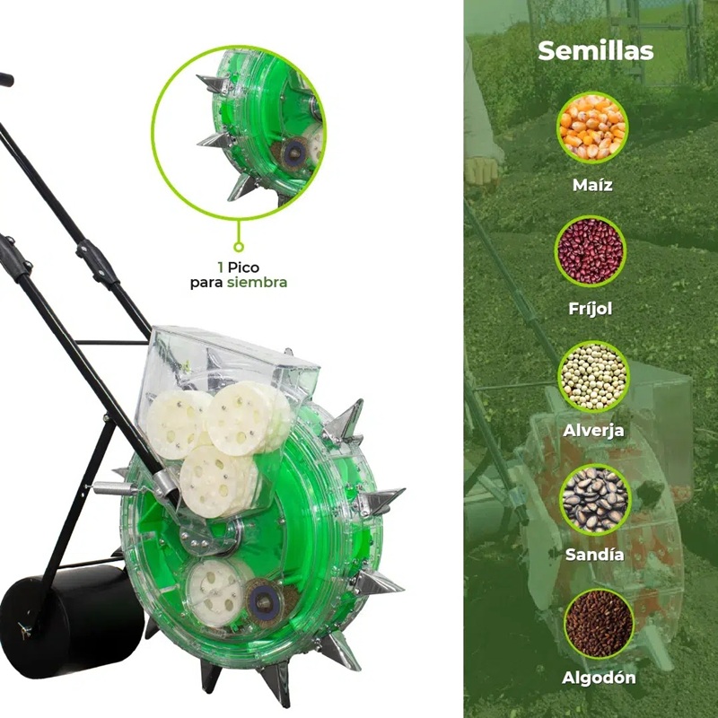 SEMBRADORA MANUAL PARA MAIZ, FRIJOL, EJOTE, ETC | El Rejo Web